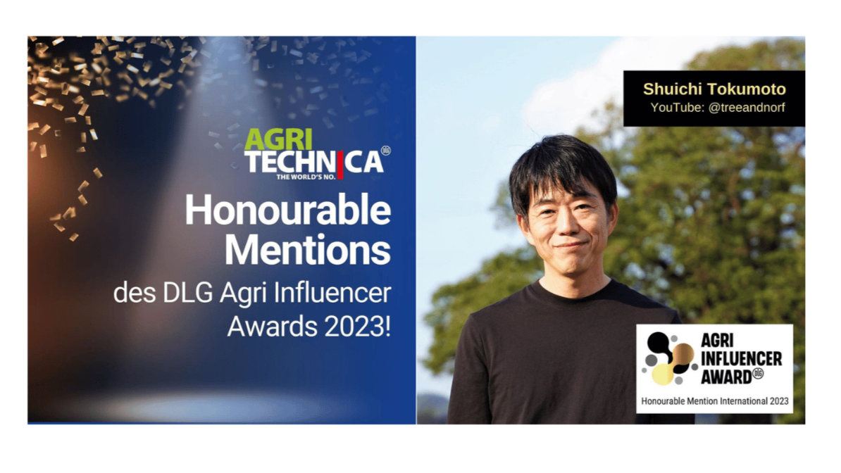 Tokumoto to Receive Agri Influencer Honourable Mention – Global Farmer Network